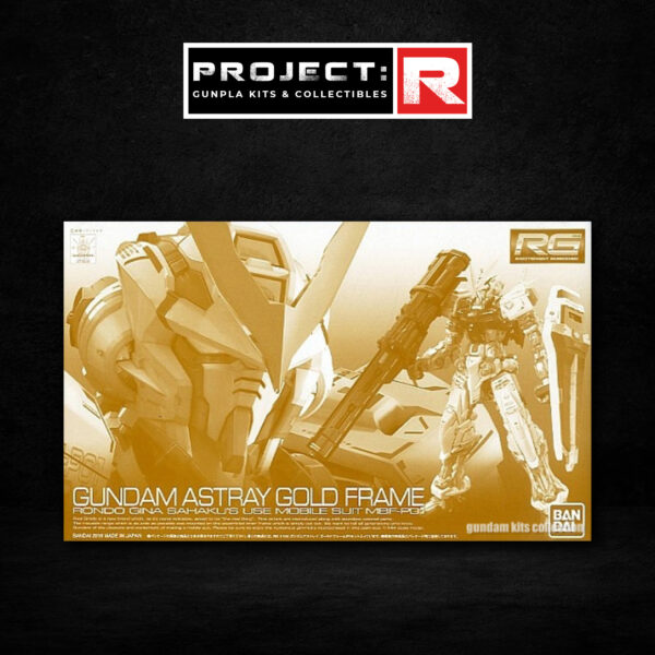 P-Bandai RG 1/144 MBF-P01 Gundam Astray Gold Frame – Project R Gunpla ...